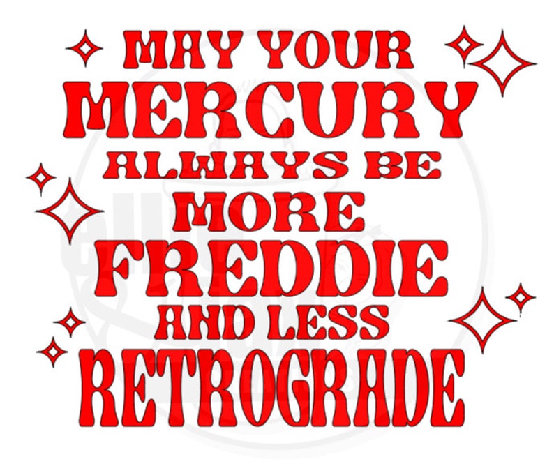 Mercury Retrograde SVG - Etsy