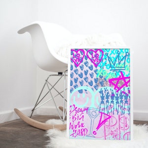 Preppy Room Decor, Poster Print, Prints, Preppy, Wall Art, Skull ...