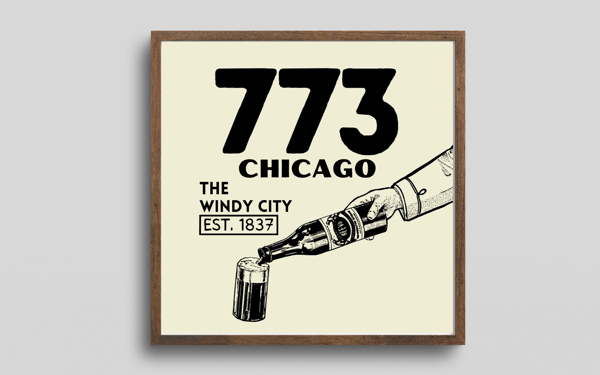Chicago Print, Kendall Jenner, Tequila Inspired, 312 / 773 Area Code ...