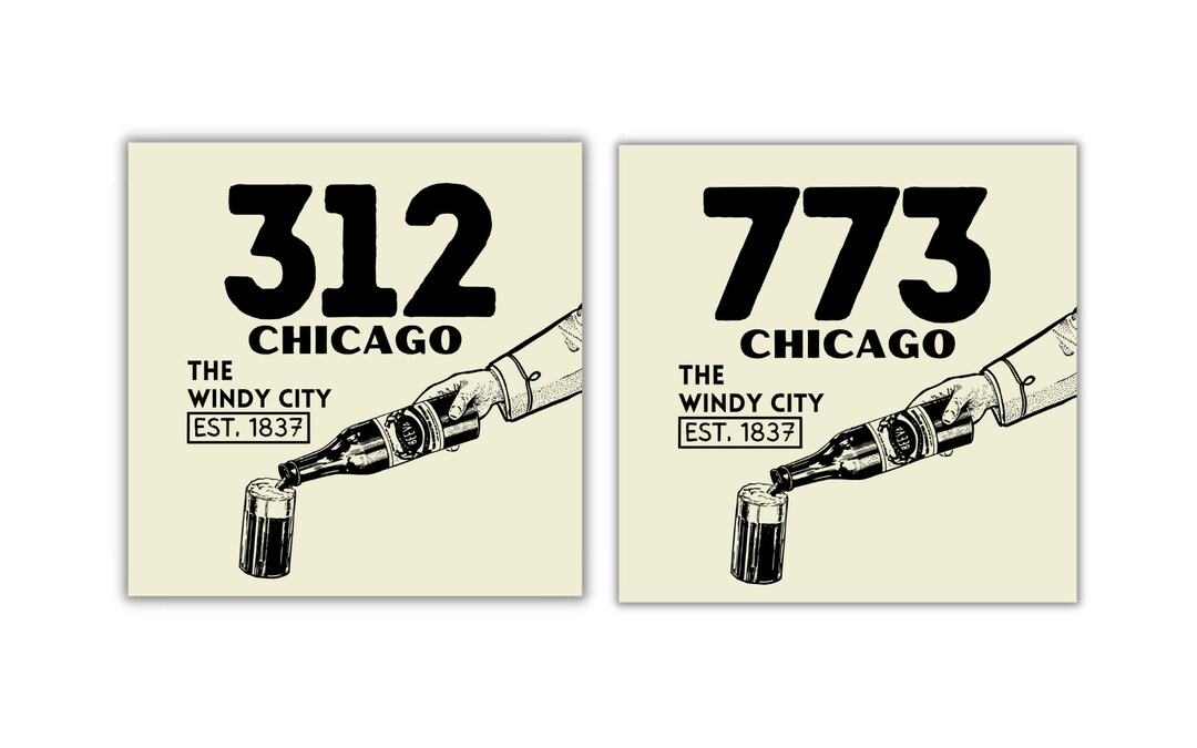Chicago Print, Kendall Jenner, Tequila Inspired, 312 / 773 Area Code ...