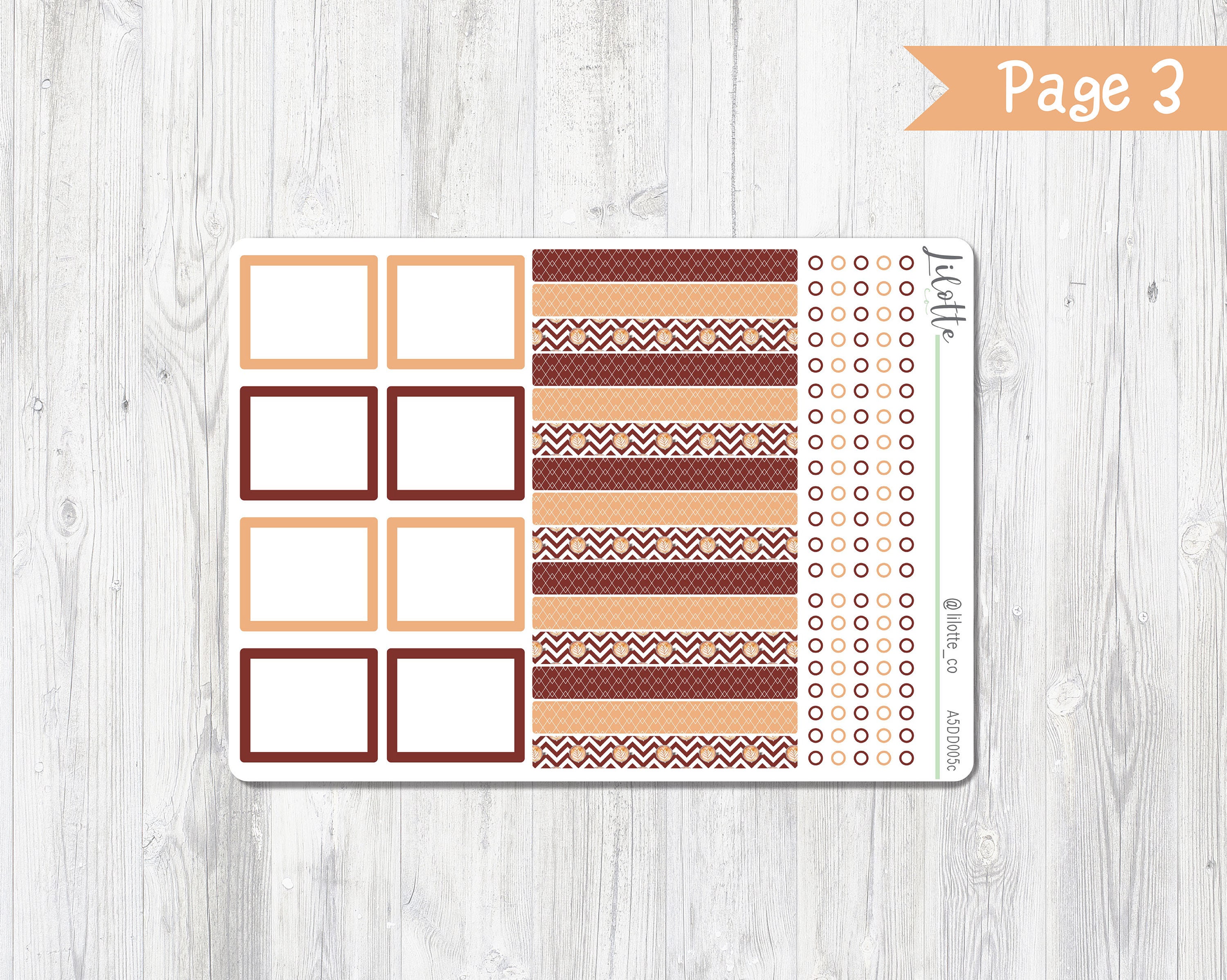 A5 EC Daily Duo Weekly Kit Planner Sticker kit for A5 Daily | Etsy