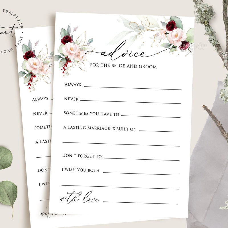 Advice for the Bride - Etsy