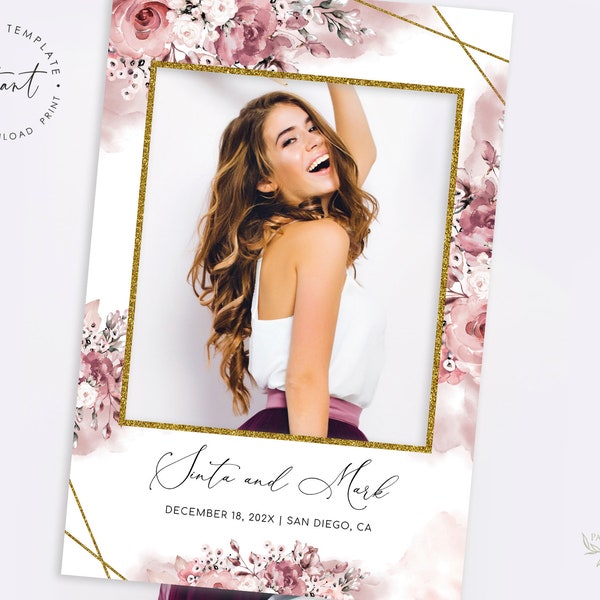 Floral Selfie Frame - Etsy