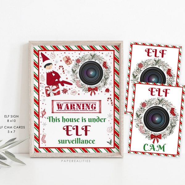 Elf Surveillance - Etsy