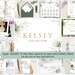 KELSEY Minimalist Greenery Wedding Welcome Sign Template - Etsy