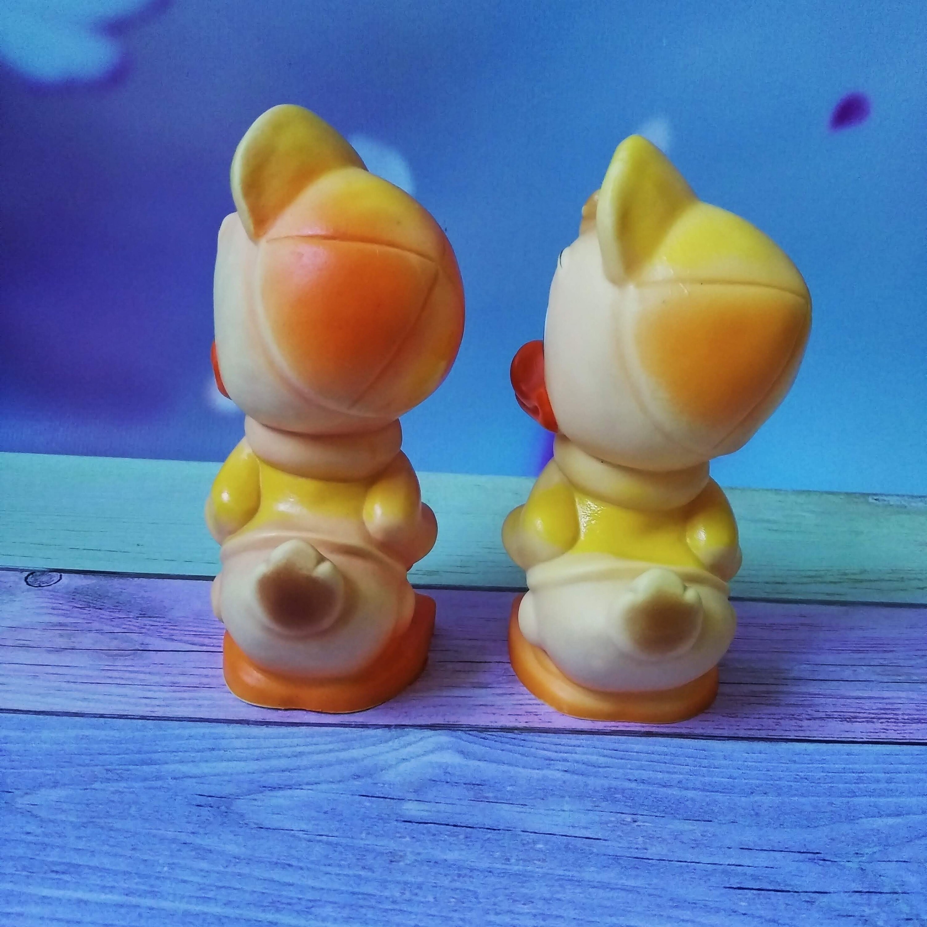 Set Rubber Duck Vintage Rubber Toy Toy Ussr Soviet Rubber - Etsy