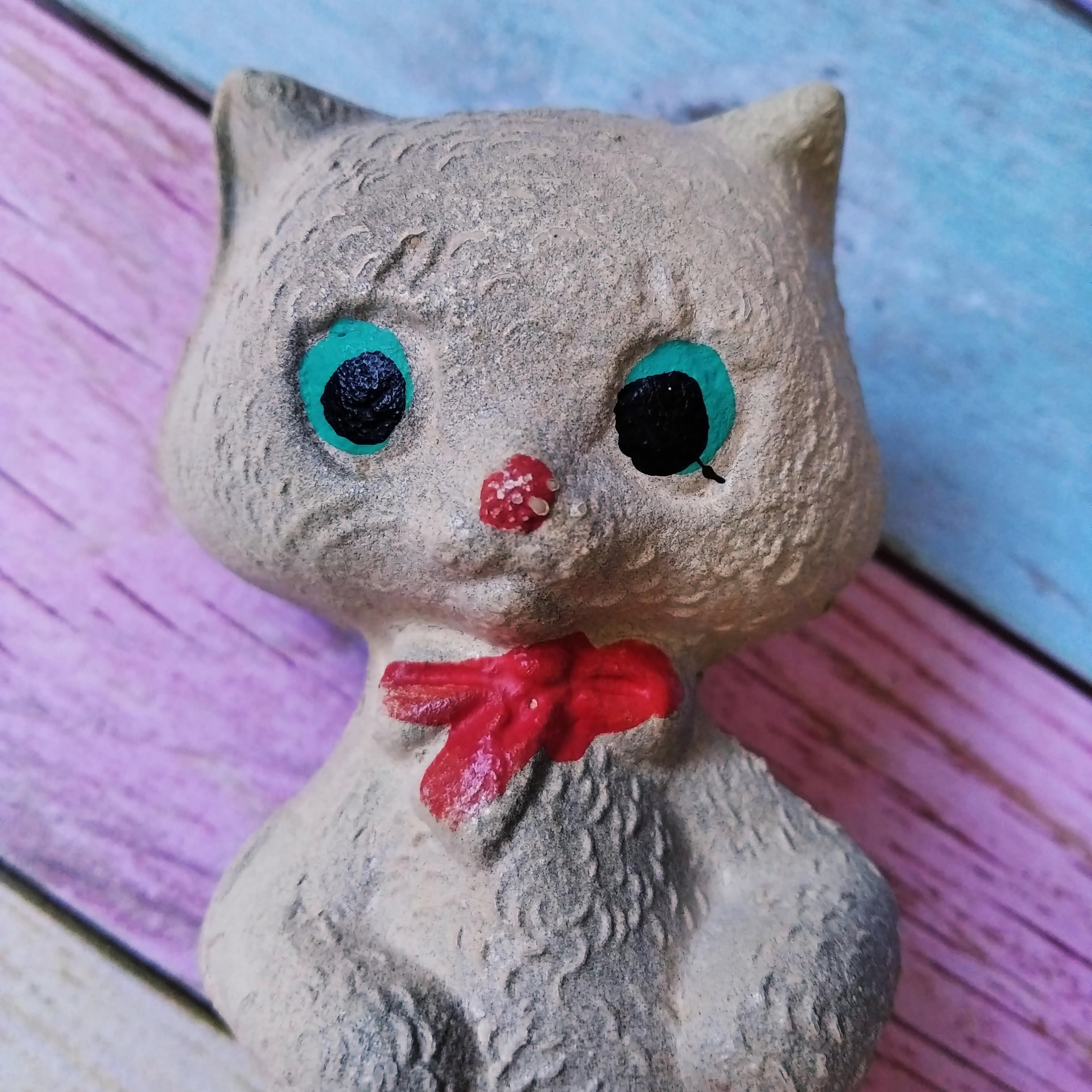 Rubber Cat, Vintage Rubber Toy, Toy Ussr, Soviet Rubber Toy, Vintage ...