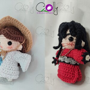 Crochet PATTERN - Hua Cheng and Xie Lian - TGCF Keychain - PDF Tutorial ...