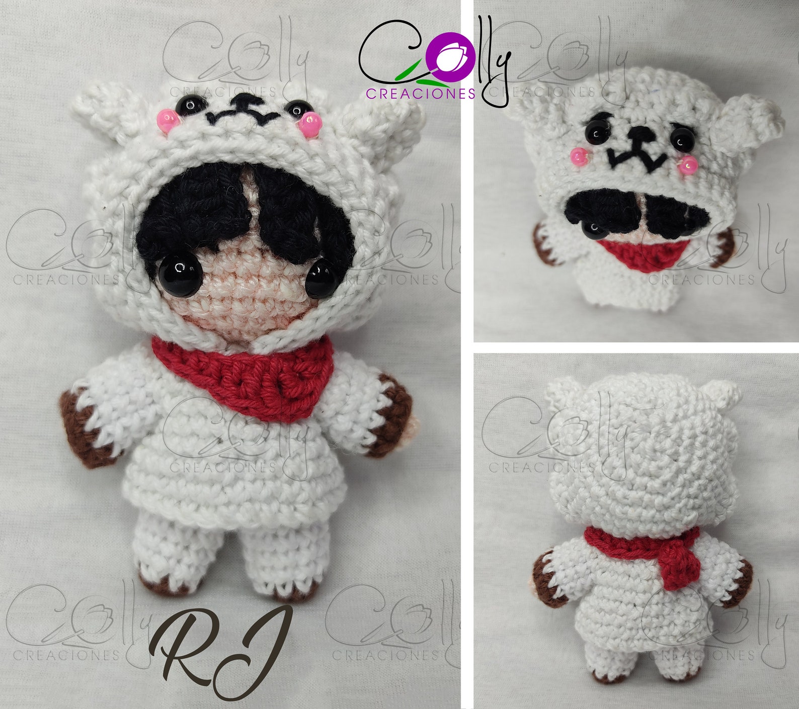 Crochet PATTERNS - 7 Members of BTS, Keychain BT21 Version - PDF ...