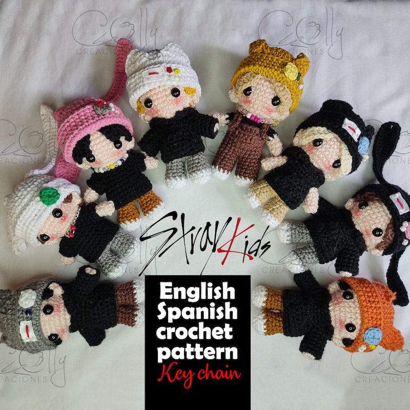 Stray Kids Plush Crochet - Etsy