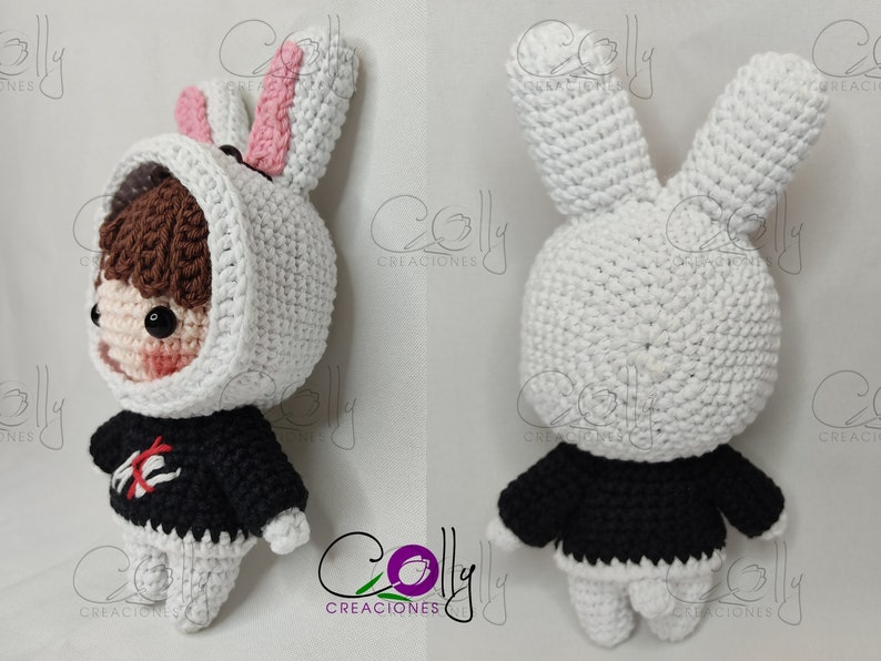 Crochet PATTERN Lee Know/LEEBIT Stray Kids/SKZoo pdf tutorial English ...