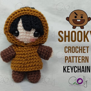 Crochet PATTERN- Keychain Shooky/suga - Bts/bt21- Pdf Tutorial English ...
