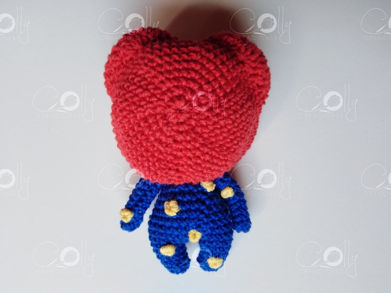 Crochet PATTERN Tata/V BTS/bt21 pdf tutorial - Etsy México