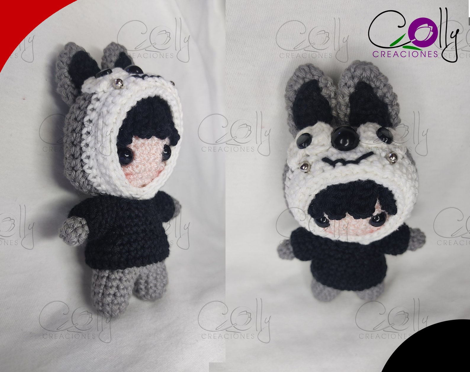 Crochet PATTERNS - 8 Members of Stray Kids, Keychain SKZOO Version ...