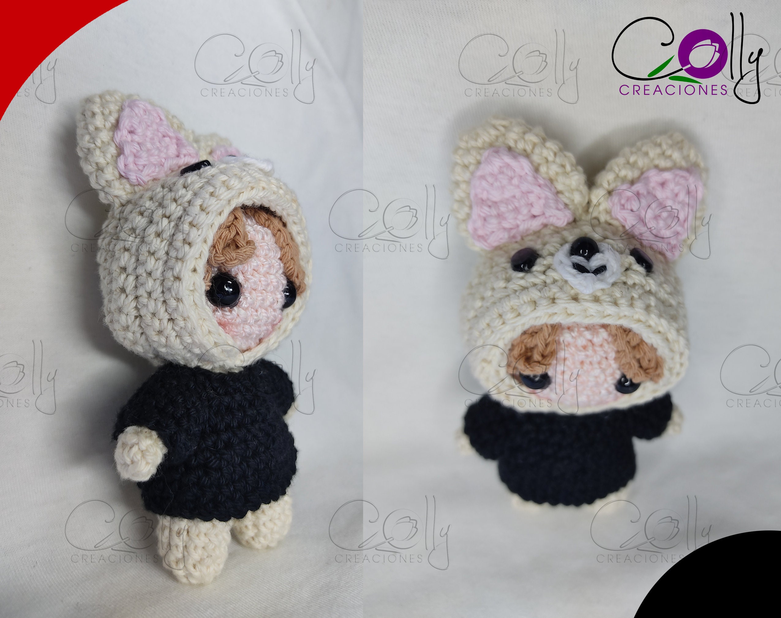 Crochet PATTERNS - 8 Members of Stray Kids, Keychain SKZOO Version ...