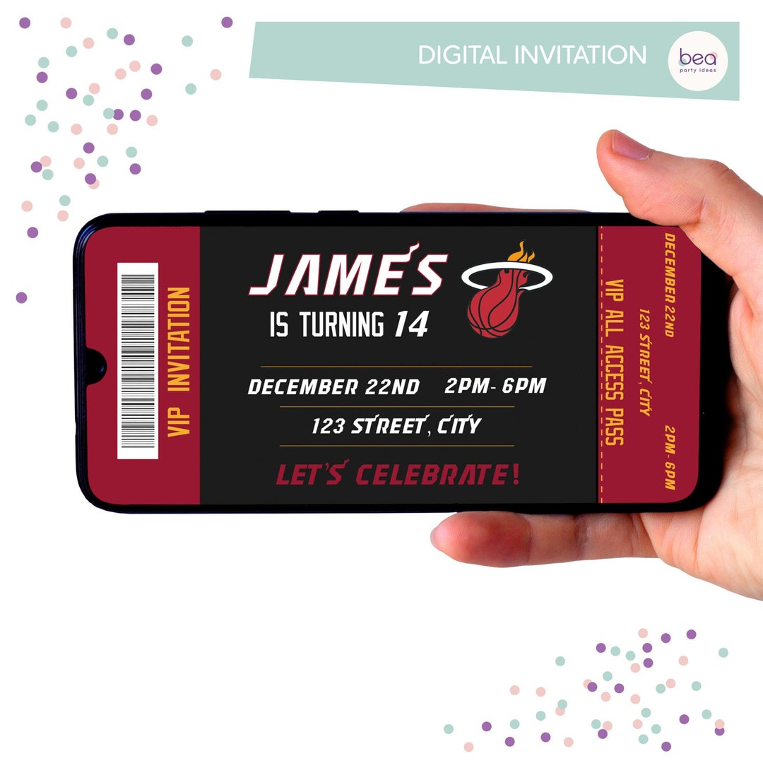 Basketball Lakers Inspired Invitation Digital Birthday Party Invitation ...
