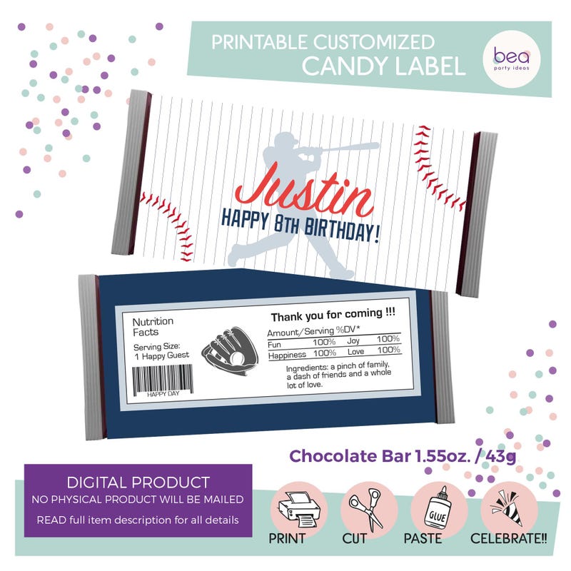 Baseball Chocolate - Etsy