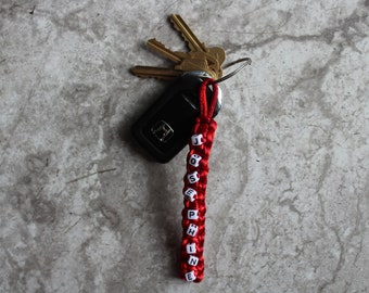 Custom Nylon Keychain - Etsy
