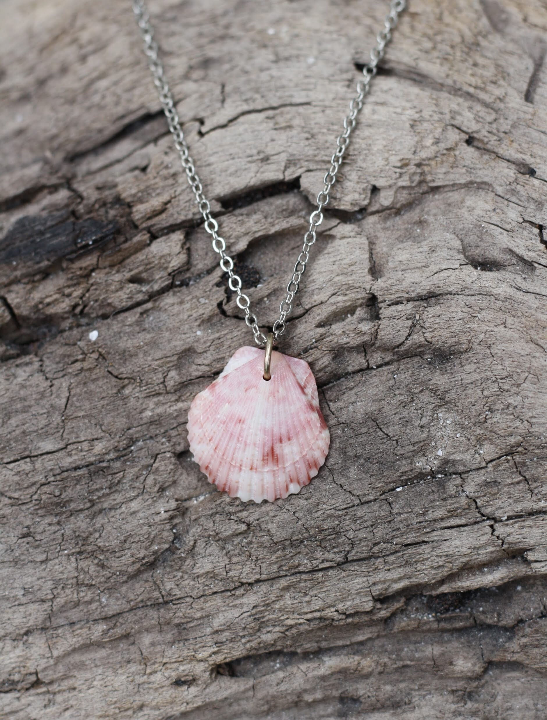 Collares de conchas marinas / Plata / Resistentes al destasca | Etsy