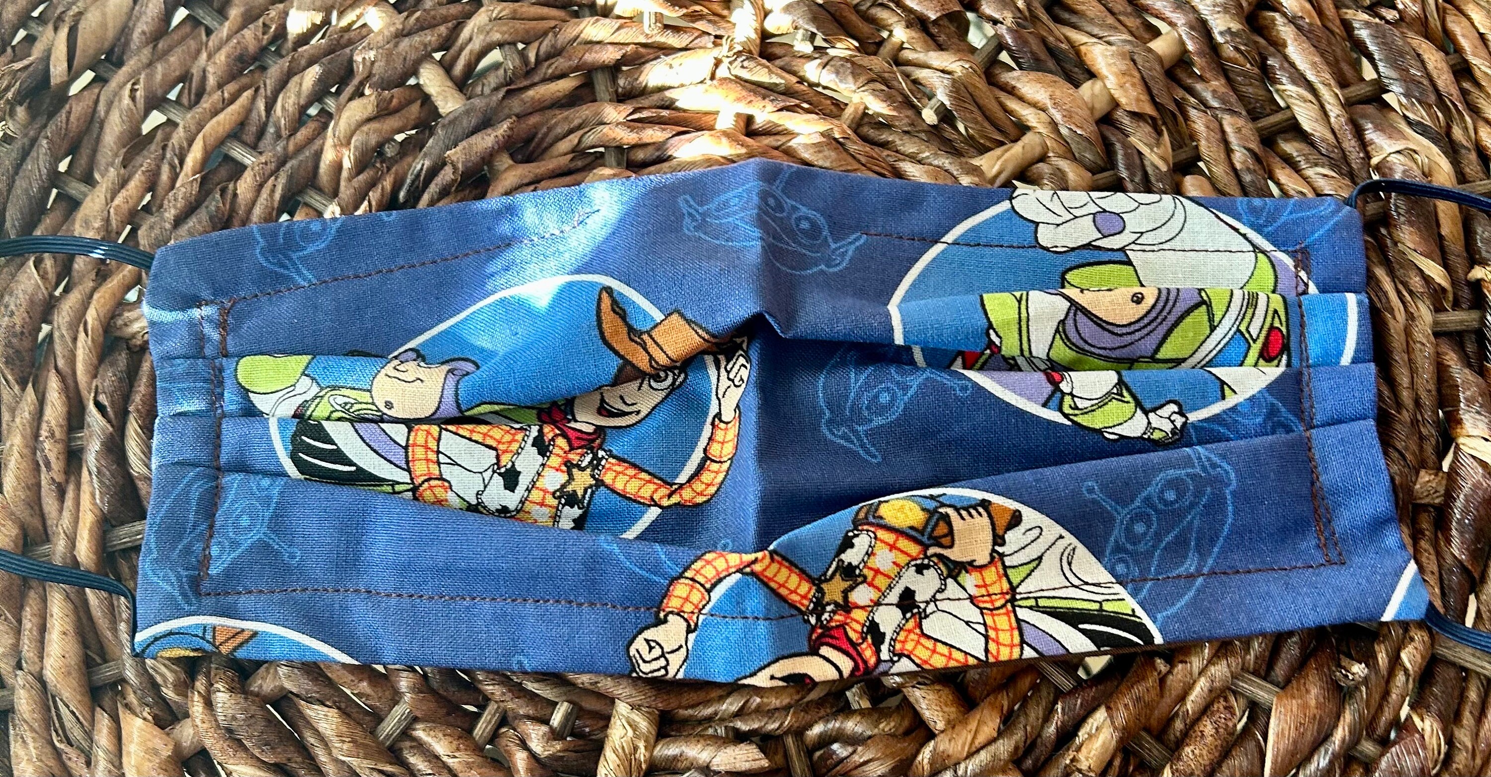 Disney Pixar Inspired Toy Story Mask With Filter Pocket - Etsy