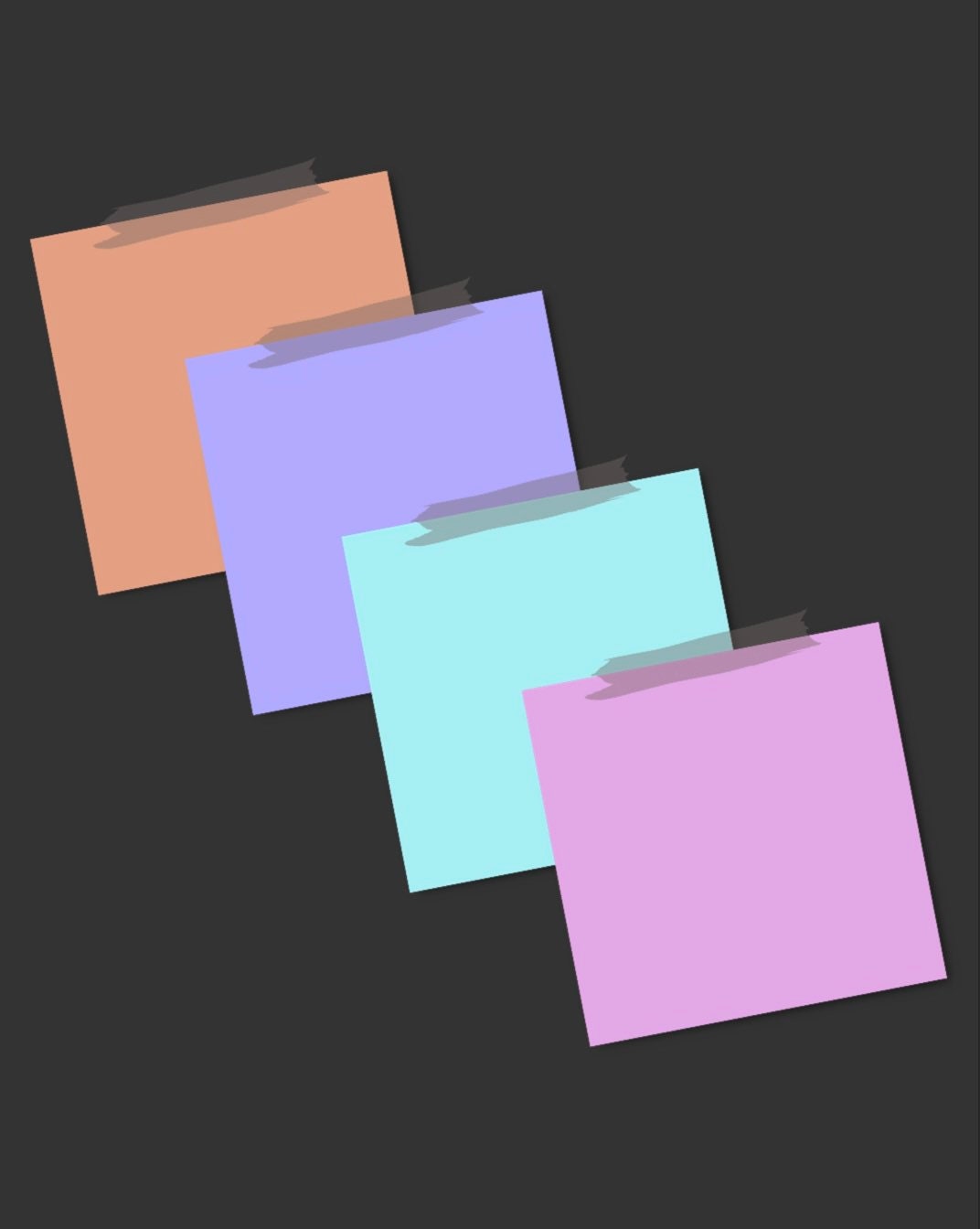 Digital Sticker pack of 10 Post-it Notes & Stars Nirvana Collection - Etsy