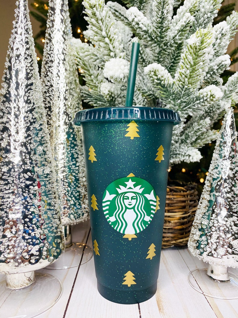 Starbucks Christmas Tree Cup Starbucks Tree Cold Cup - Etsy