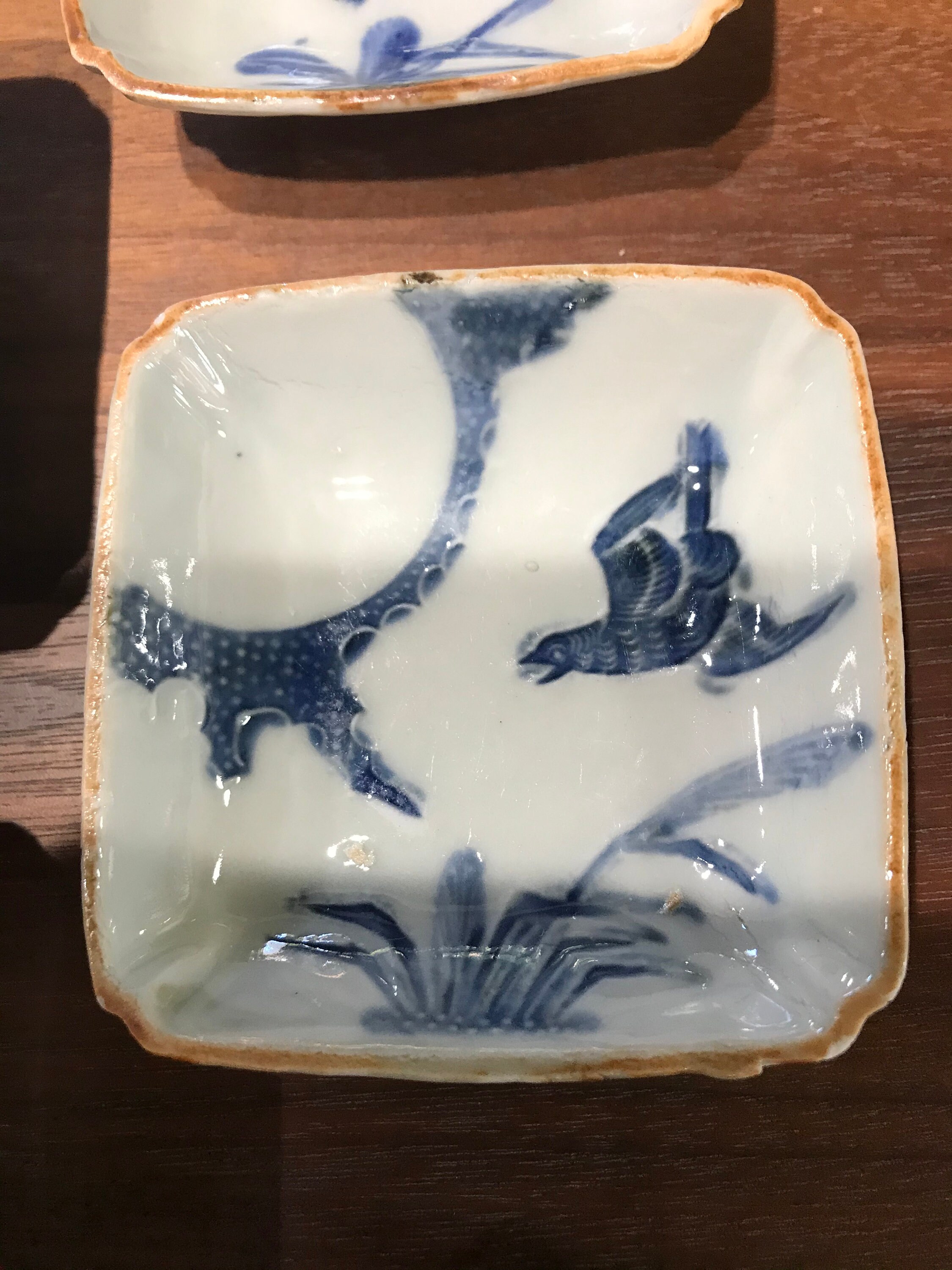 Japanese Antique Hirado Ware Set of 5moon and Wild - Etsy