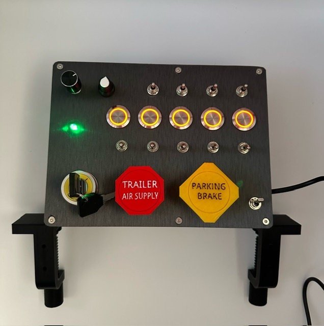 American Truck Simulator Button Box Switch Panel Sim Box european Truck ...