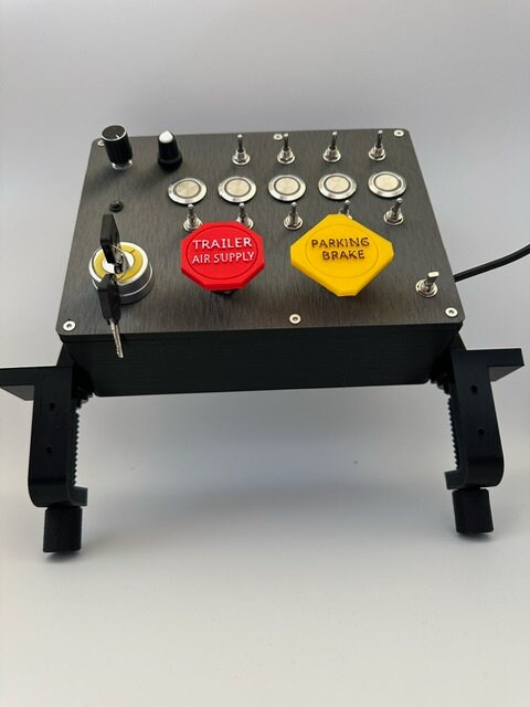 American Truck Simulator Button Box Switch Panel Sim Box european Truck ...