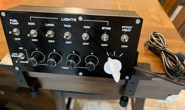 Cessna Control Panel Switchs Flight Simulation Fast Shipping - Etsy