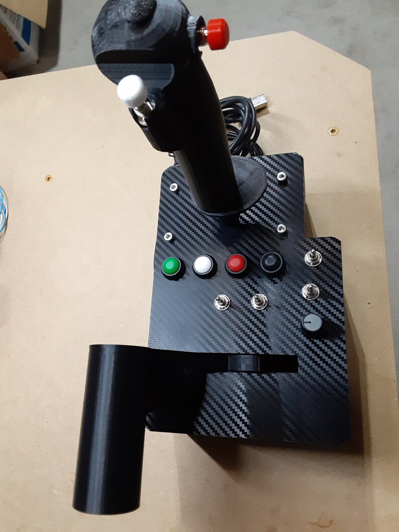 Flight Stick Joystick and Throttle 3DF HOTAS USB for PC flight | Etsy