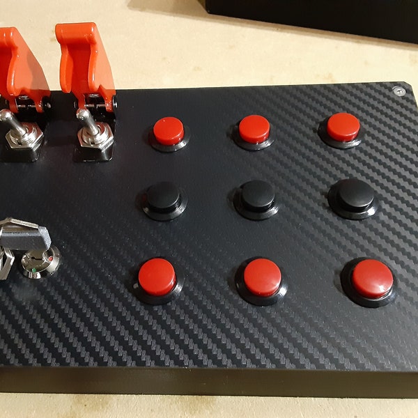 Flight Sim Button Box - Etsy