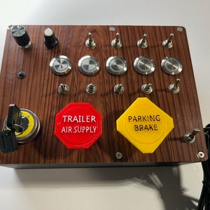 American European Truck Simulator button Box Switch Panel Sim Box - Etsy