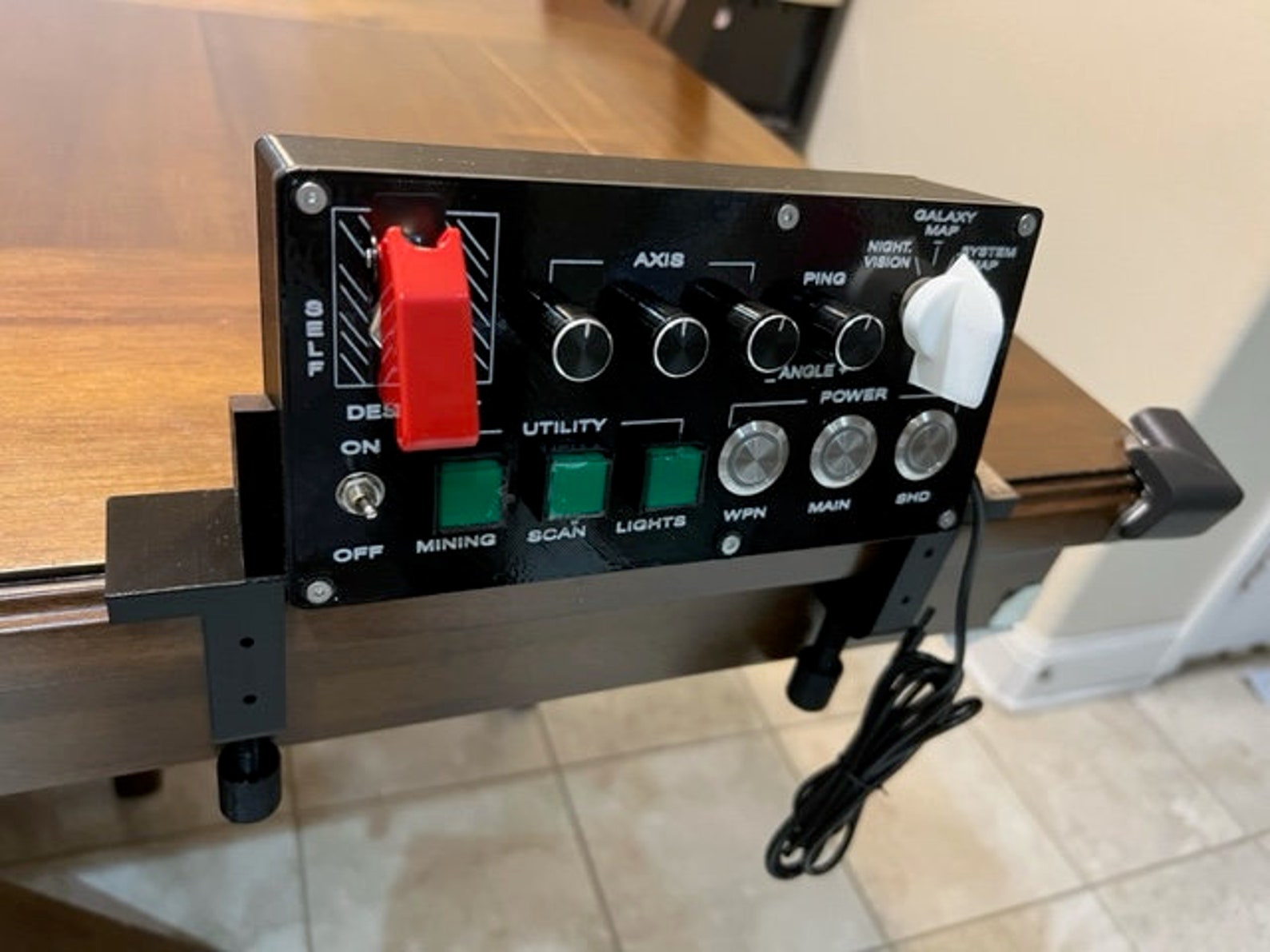 Star Citizen Button Box Space Simulator Switch Panel Flight Sim - Etsy