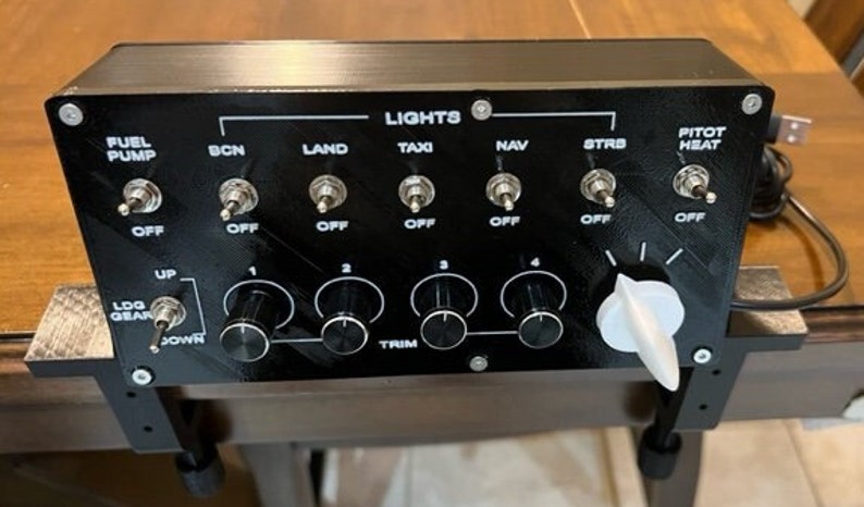 Cessna Control Panel Switchs Flight Simulation Fast Shipping - Etsy