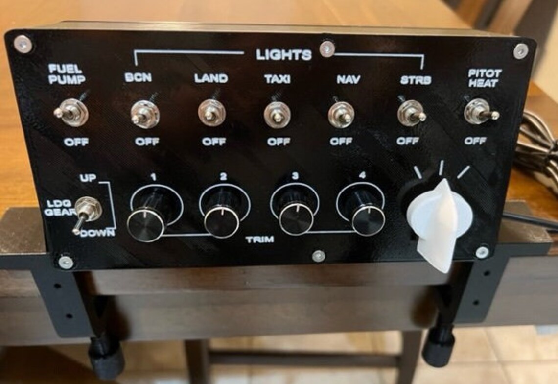 Cessna Control Panel Switchs Flight Simulation Fast Shipping - Etsy