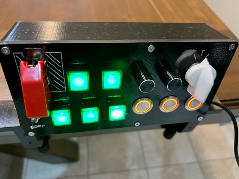 Star Citizen Switch Button Box Space Simulator Switch Panel Flight Sim ...