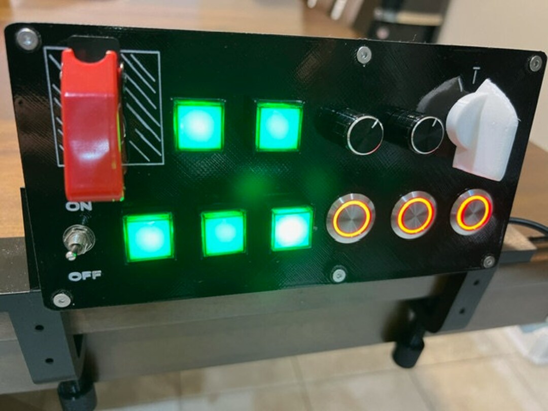 Star Citizen Switch Button Box Space Simulator Switch Panel Flight Sim ...