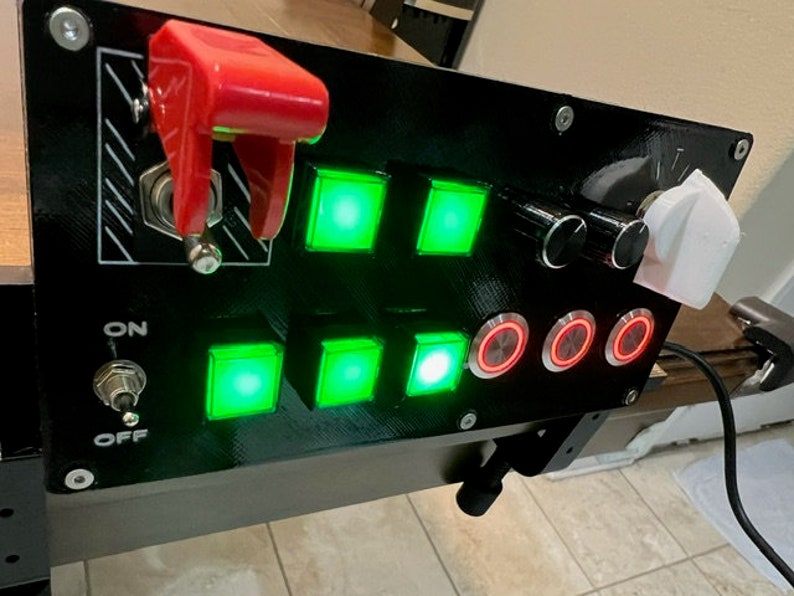 Star Citizen Switch Button Box Space Simulator Switch Panel Flight Sim ...