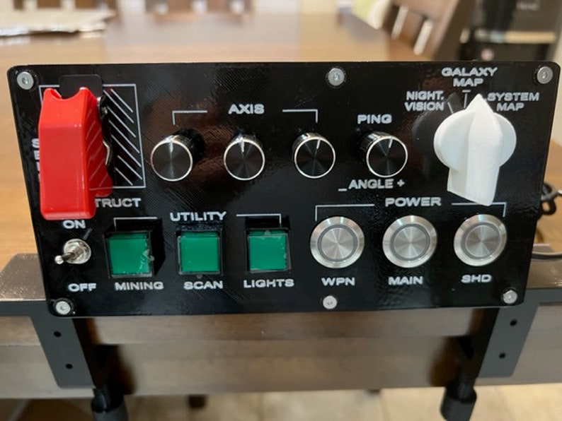 Star Citizen Button Box Space Simulator Switch Panel Flight Sim - Etsy