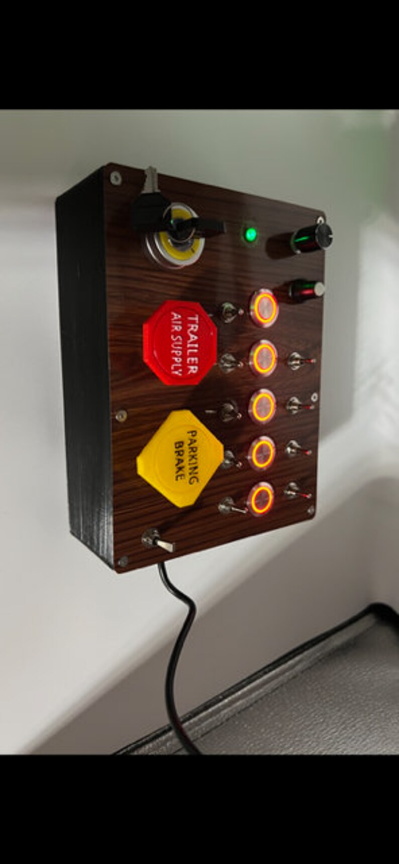 American European Truck Simulator button Box Switch Panel Sim Box ...