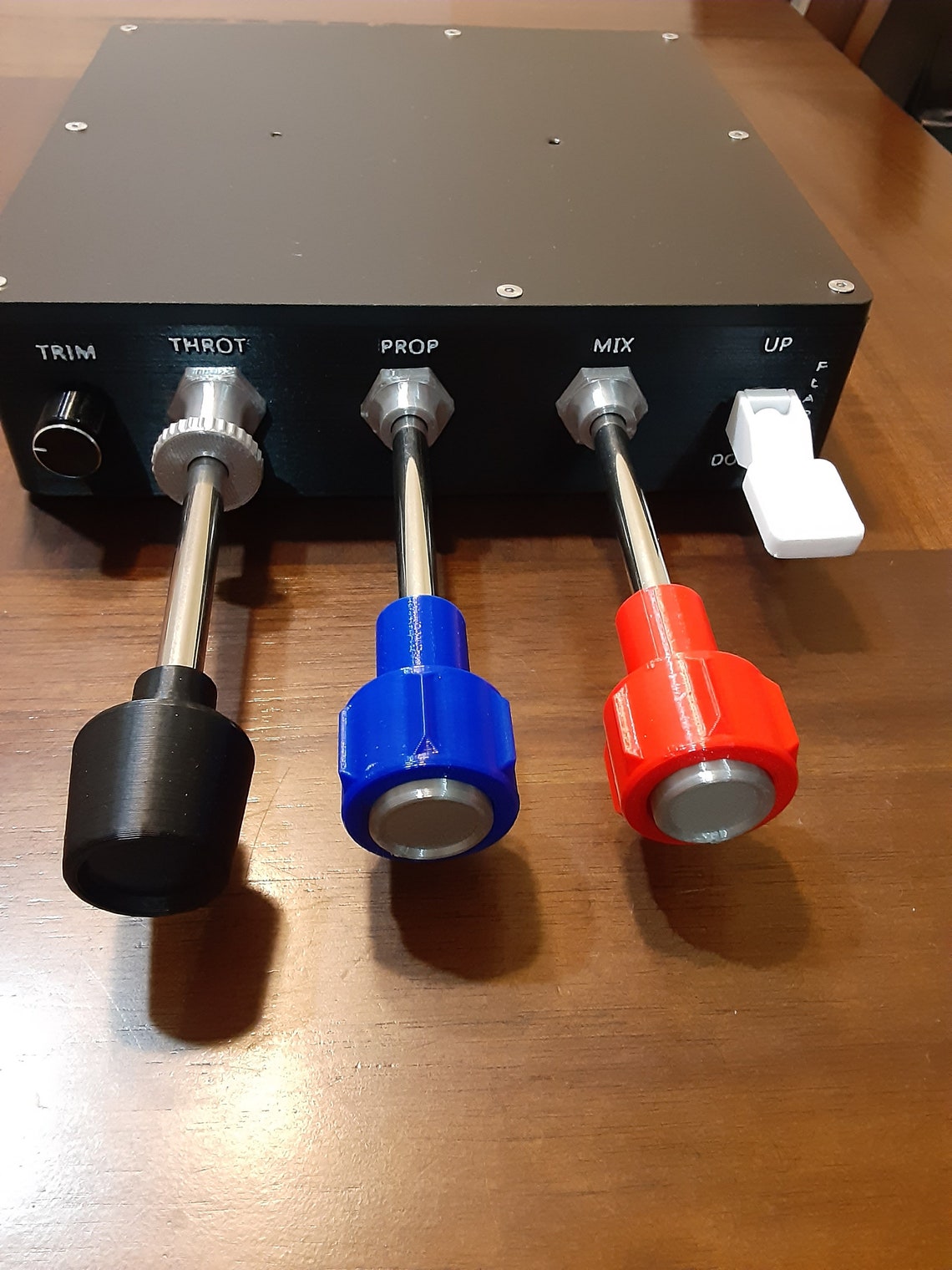 Cessna Throttle Quadrant Prop Mixture Flaps Trim Controller for Flight ...