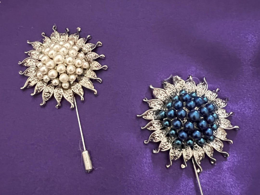 Lapel Pin, Boutonniere, Mens Jewelry, Prom Jewelry, Sunflower Lapel Pin ...