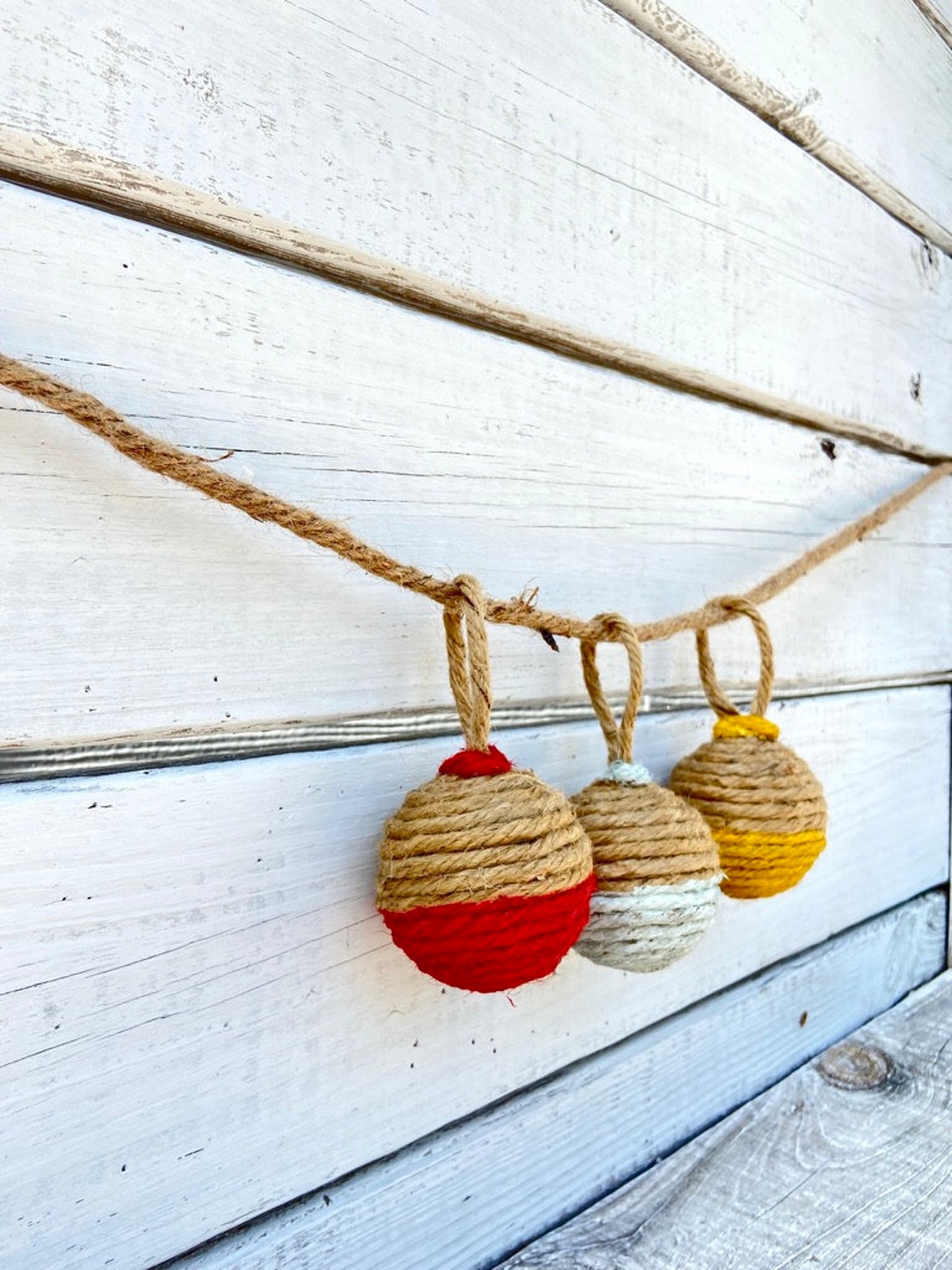 Coastal Fishing Bobber Ornaments Beach Christmas Decor - Etsy