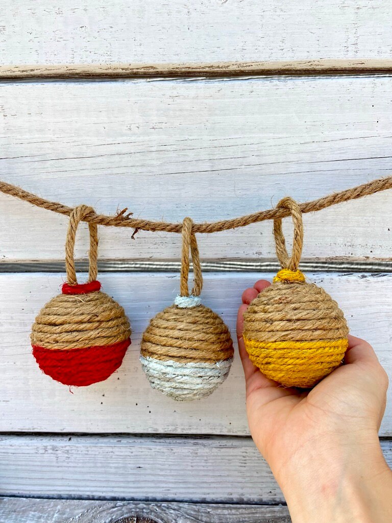 Coastal Fishing Bobber Ornaments Beach Christmas Decor - Etsy