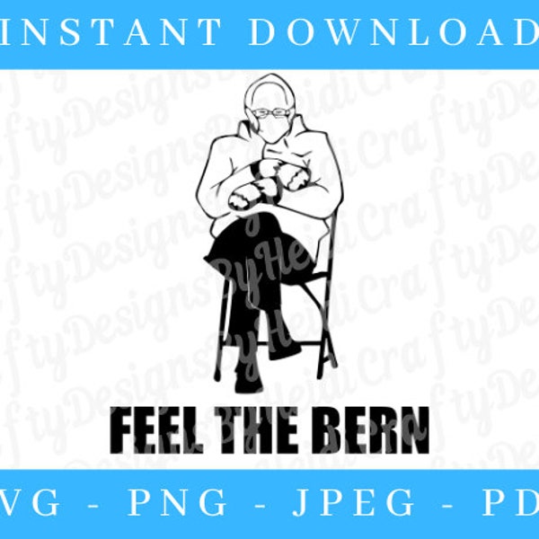 Bernie Sanders Svg - Etsy