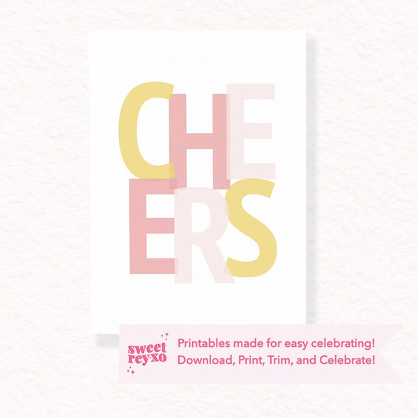 Cheers to You Card - Etsy