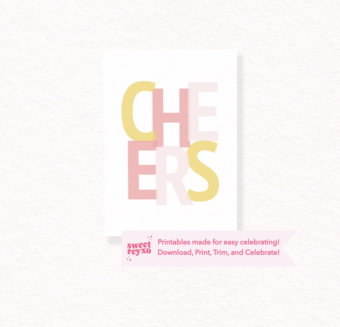 Cheers Printable Card Cheers Card Cheers to You Printable Bar Cart ...