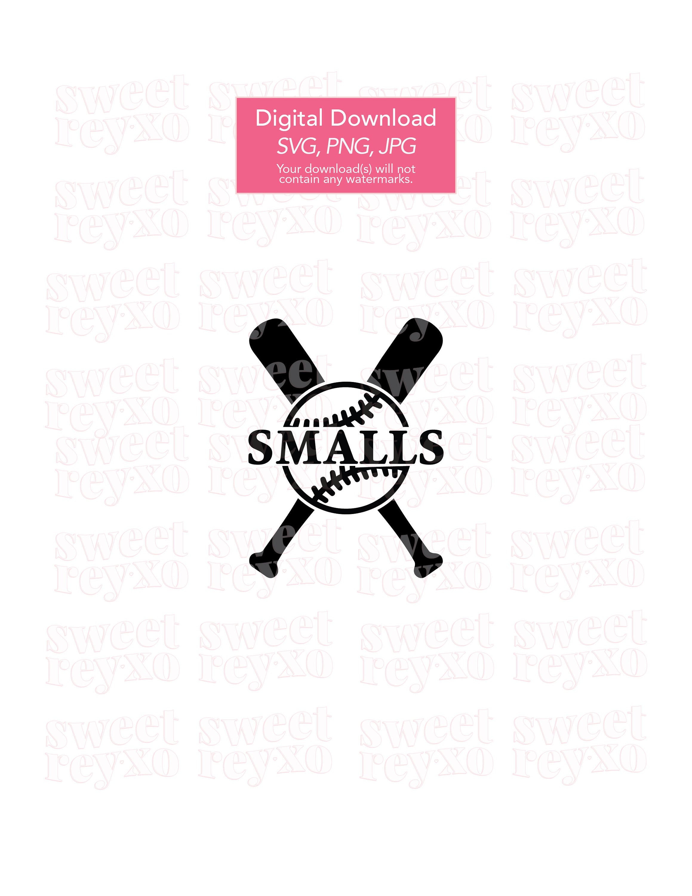 Smalls Baseball Svg, Baseball Svg, Baby Sports Svg, Baseball Baby Svg ...