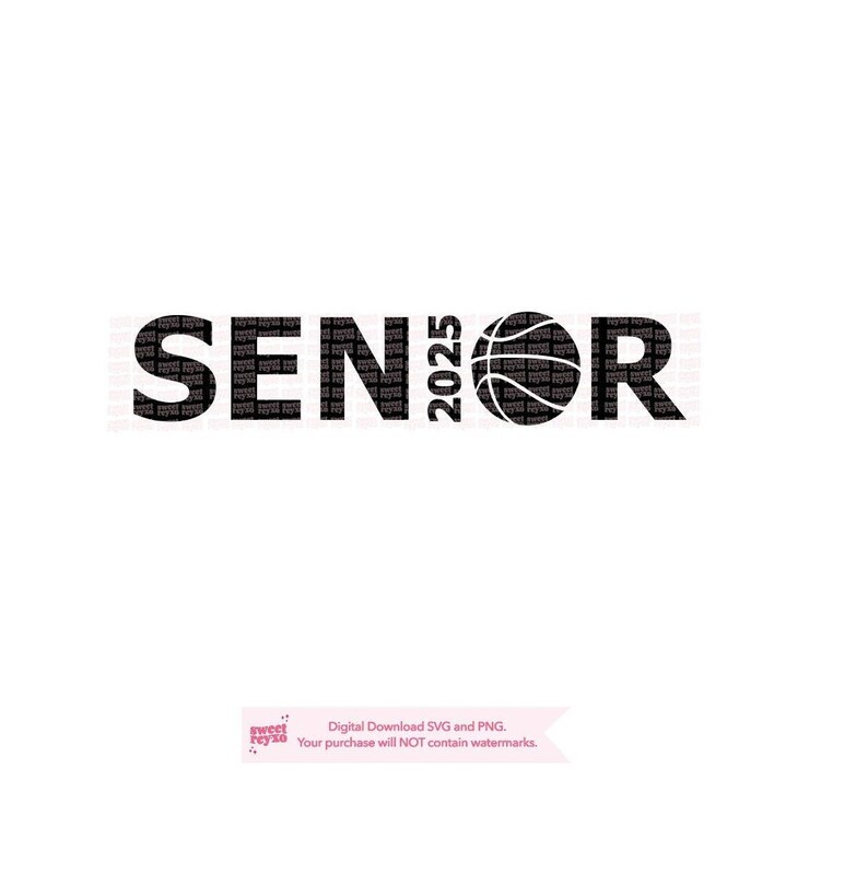 Senior Basketball Grad 2025 SVG, Senior Night Basketball SVG ...